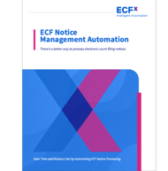 Electronic Court Filing Notice Automation - ECFX
